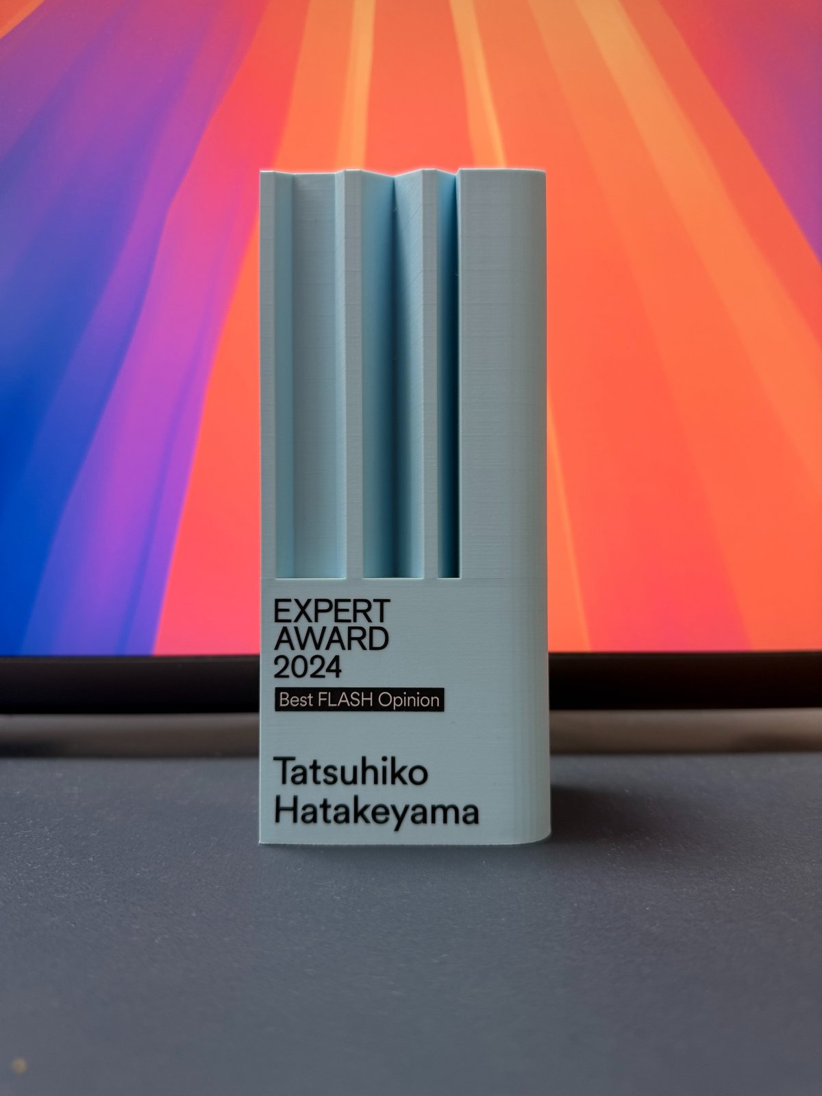 【ご報告】NewsPicks Expert「ベストフラッシュ・オピニオン部門」で受賞しました！｜Tatsuhiko.Hatakeyama/DCTA Inc.