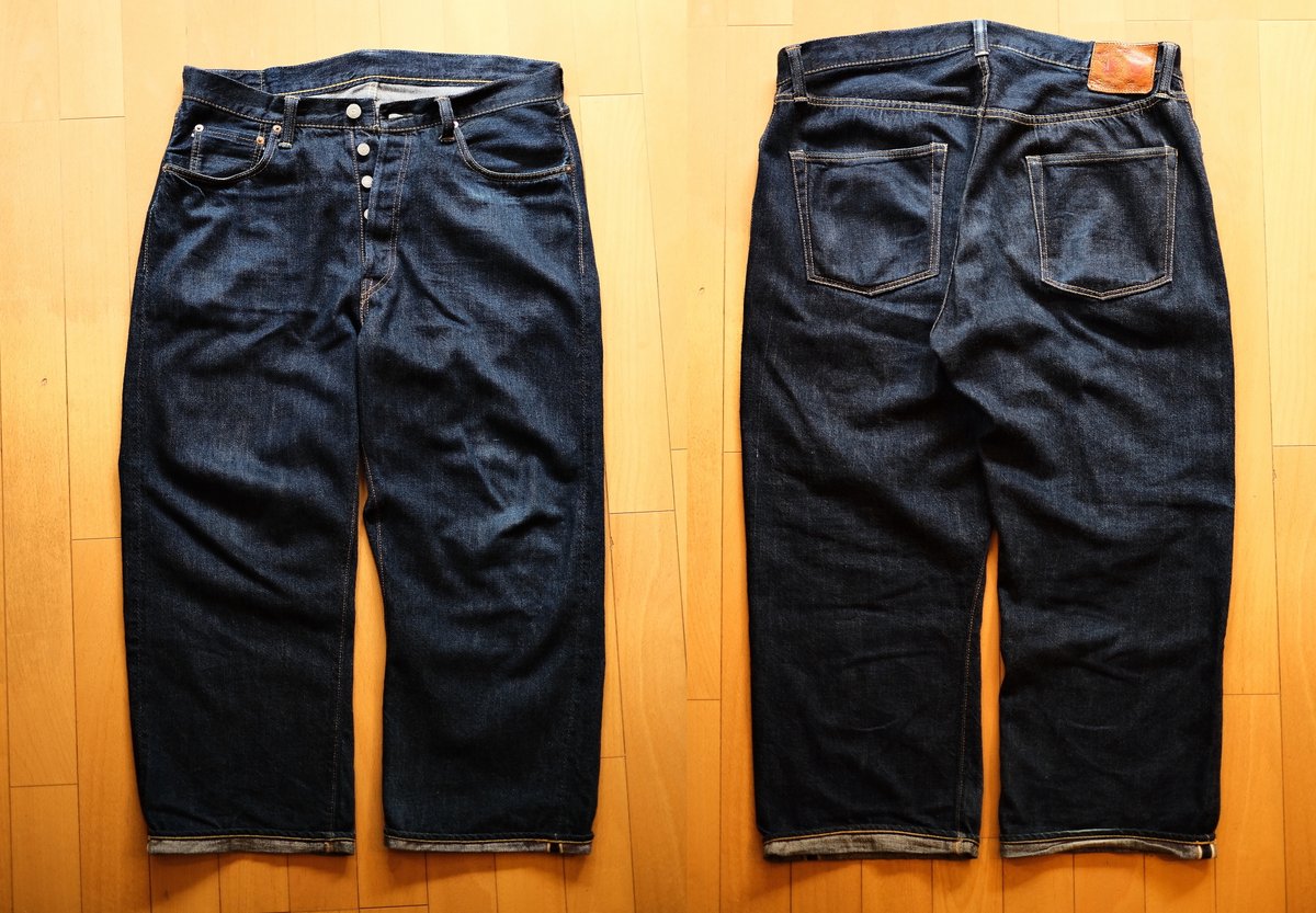 【デニムの経年変化実験室】ジーンズを極力洗濯しないで穿き込んでみる実録レポート。5カ月編｜Shogo Koike 創筆家
