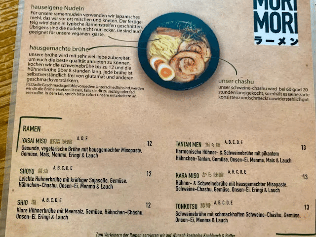 🇩🇪ベルリンの日本食記録🇯🇵①Morimori Ramen｜ユキの秘密のヨーロッパ