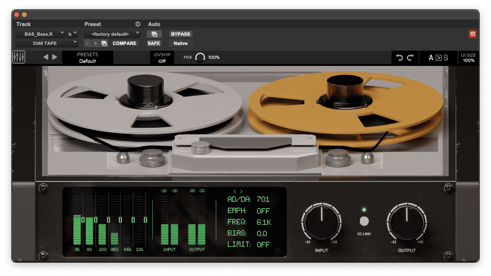 【週刊プラグインレビュー】MIXLAND / 3348 TAPE｜伊永拓郎