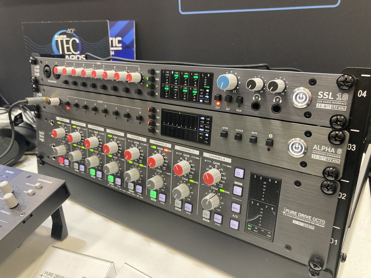 遂にフラッグシップ降臨！！ 26in 28out USB-C オーディオインターフェース SolidStateLogic ”SSL18” ｜SSL Japan (Solid State Logic)