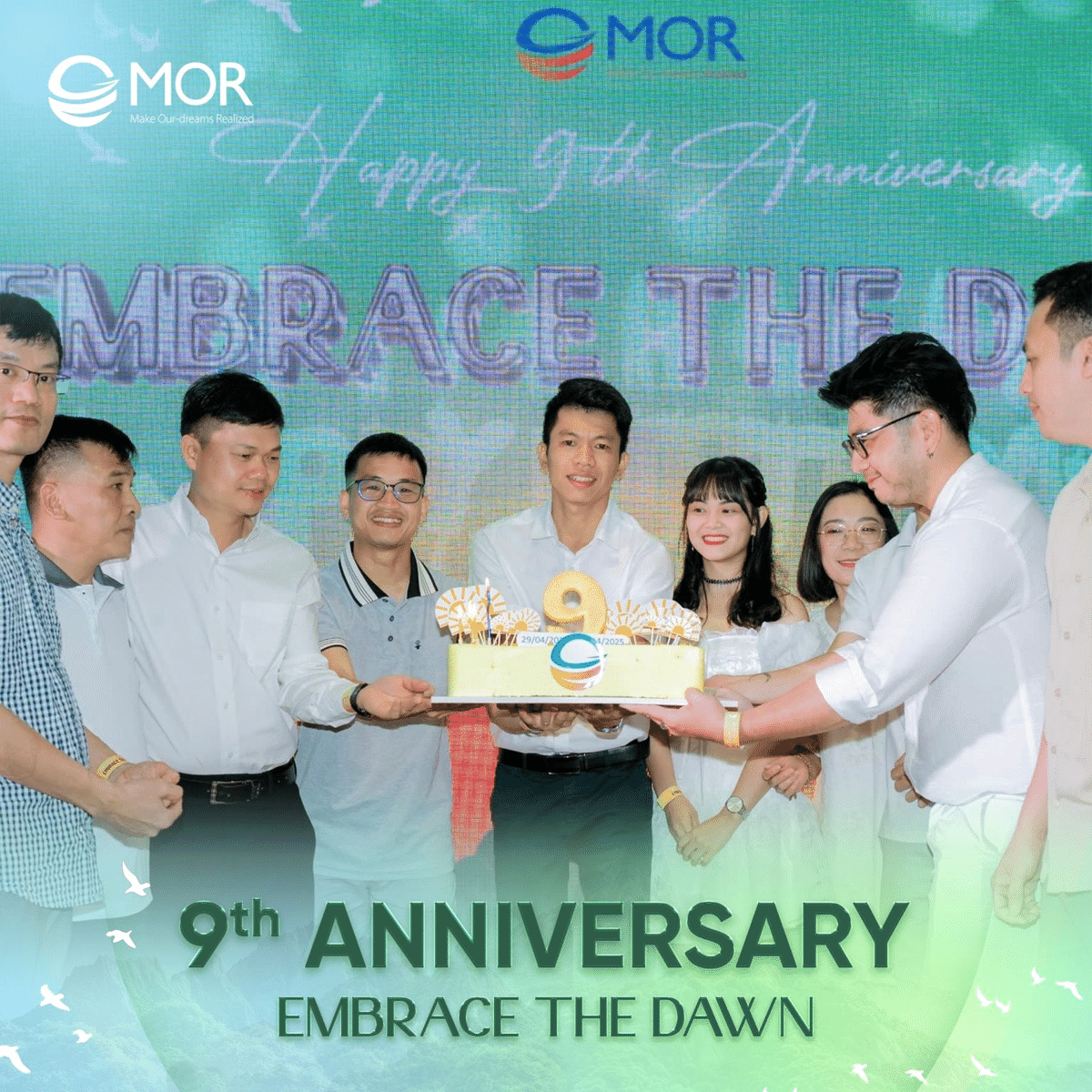 MOR Software JSCは設立9周年を迎えました- 夜明けを抱きしめて｜株式会社モアコンサルティング