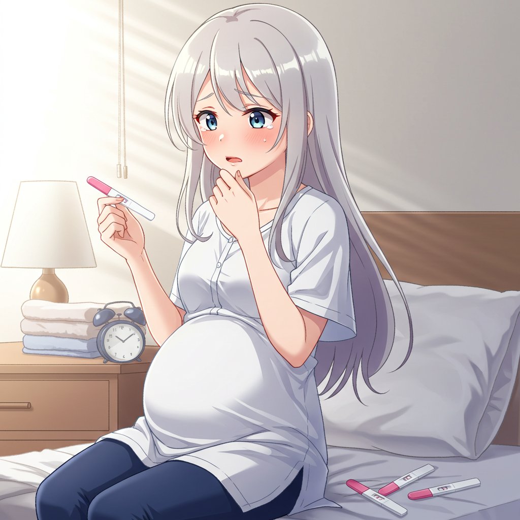 【番外編・アニメ絵】妊娠絶対認められないガール｜@grok_storage