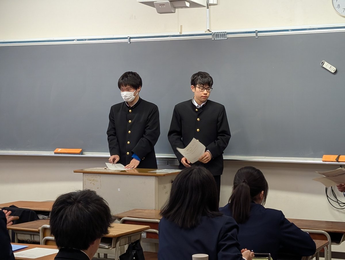 【2年M探】ゼミ設立｜盛岡第一高等学校