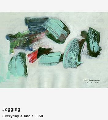 Everyday a line / 5050｜Taro Tomori