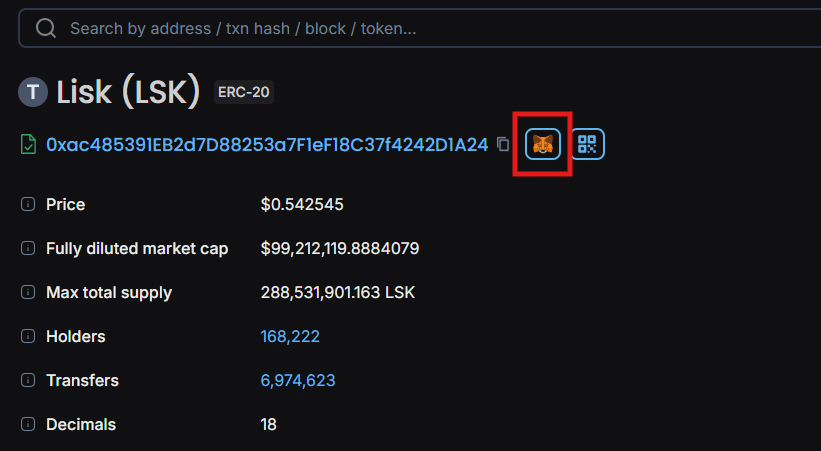 LSK(ERC20)を受け取る方法｜万博おじ
