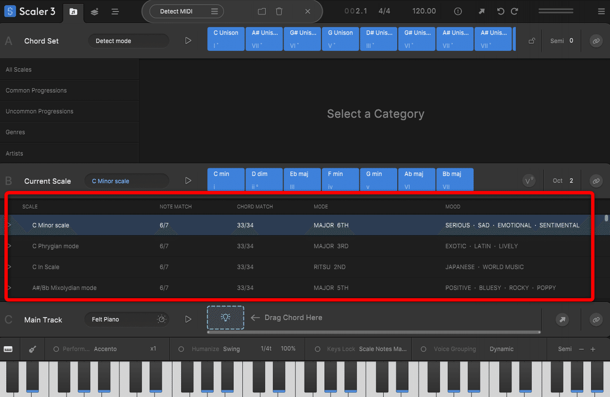「Scaler3」でメロディに合う伴奏を作る方法｜8nm