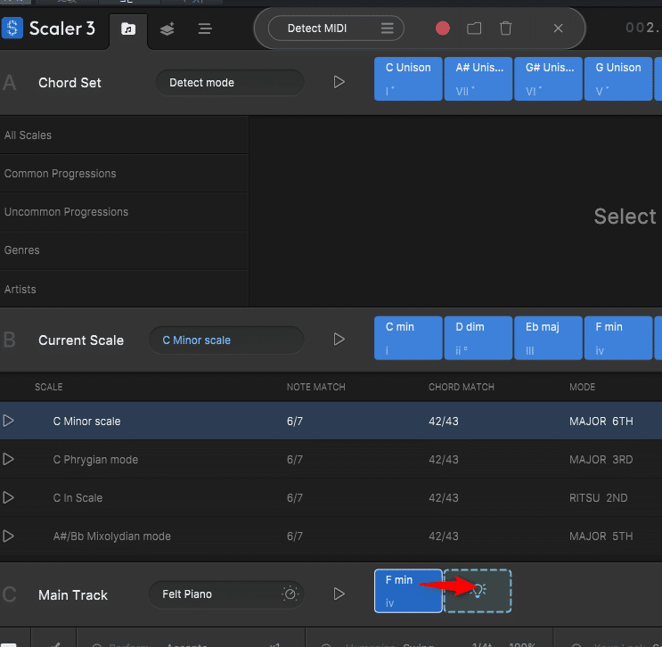 「Scaler3」でメロディに合う伴奏を作る方法｜8nm