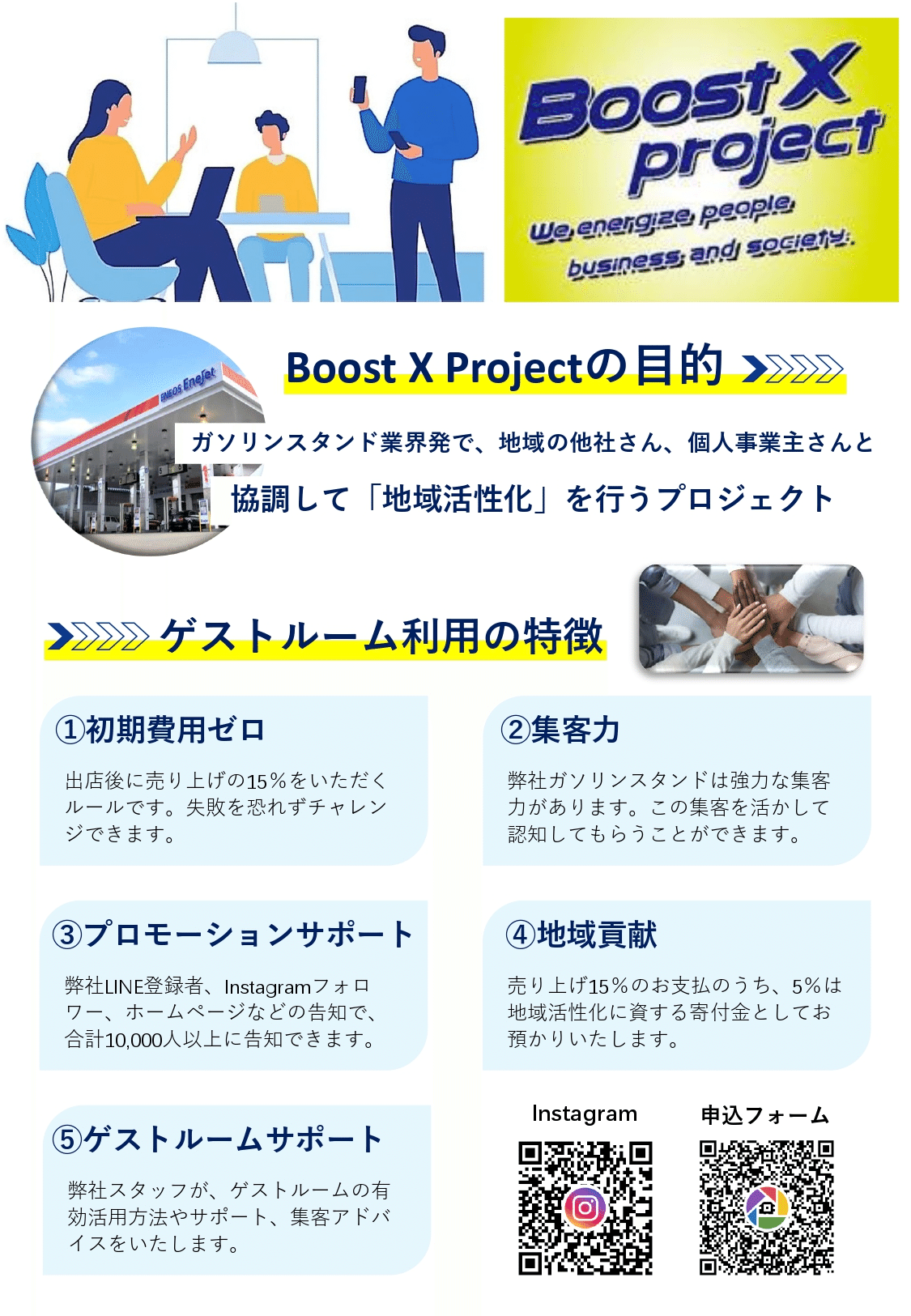 #30：『ただのガソリンスタンド』で終わらせない ── 僕たちのBoost X projectが描く、地域事業者さんの小さな挑戦の場所｜nobu