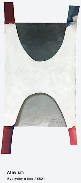 Everyday a line / 6521｜Taro Tomori