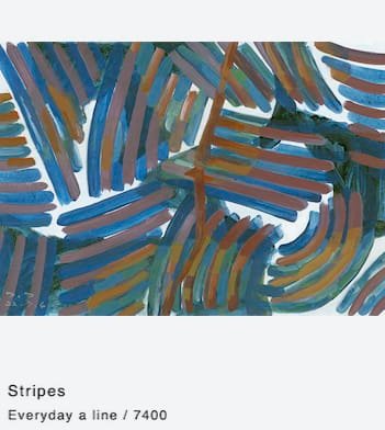 Everyday a line / 7400｜Taro Tomori