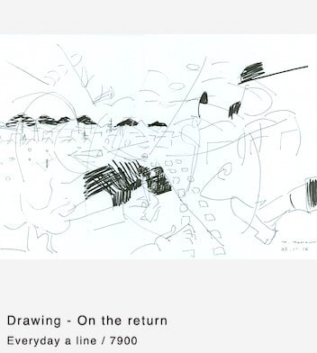 Everyday a line / 7900｜Taro Tomori