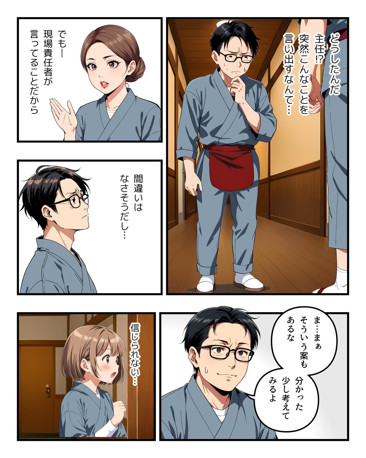【最終話】マンガ「住み込みバイト、始めます！」｜Shinya@AIマンガ家／『住み込みバイト、始めます！』全13話完結