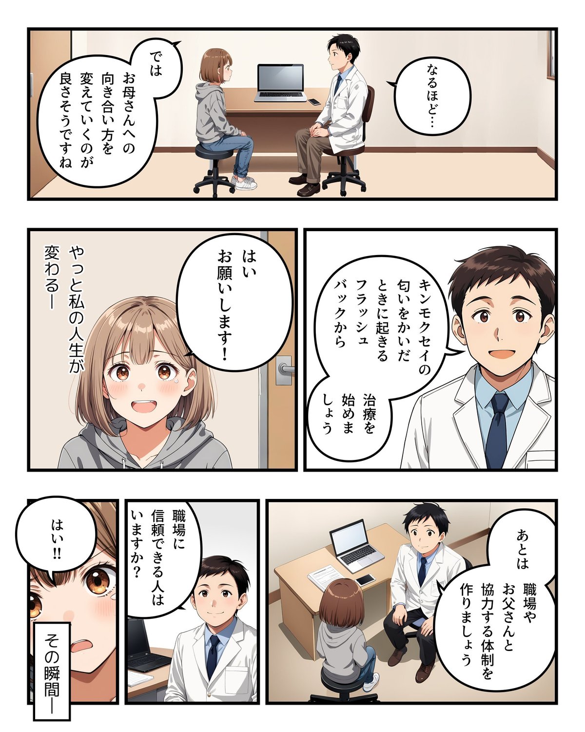 【最終話】マンガ「住み込みバイト、始めます！」｜Shinya@AIマンガ家／『住み込みバイト、始めます！』全13話完結