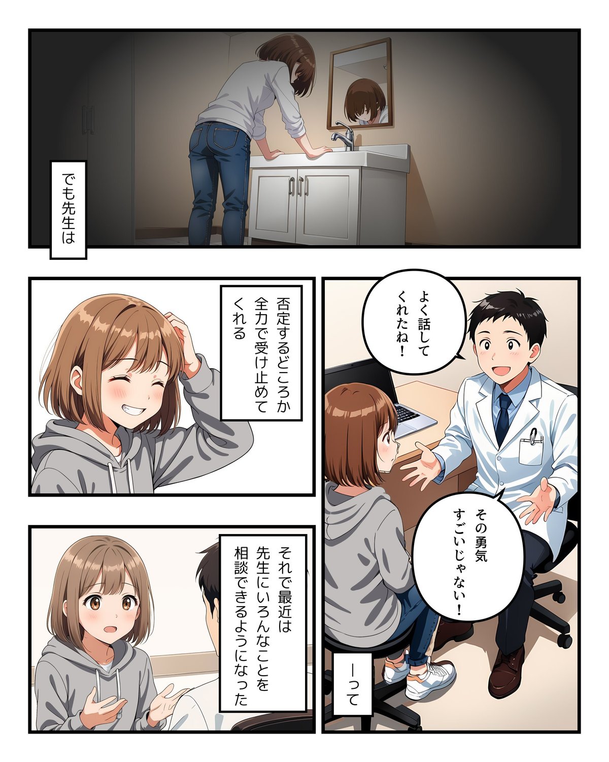 【最終話】マンガ「住み込みバイト、始めます！」｜Shinya@AIマンガ家／『住み込みバイト、始めます！』全13話完結