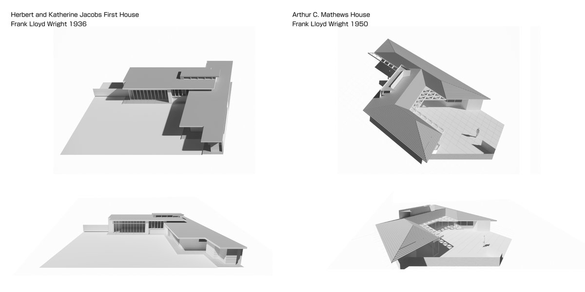 甦るフランク・ロイド・ライト（34）Mathews House ｜タナカノナカ