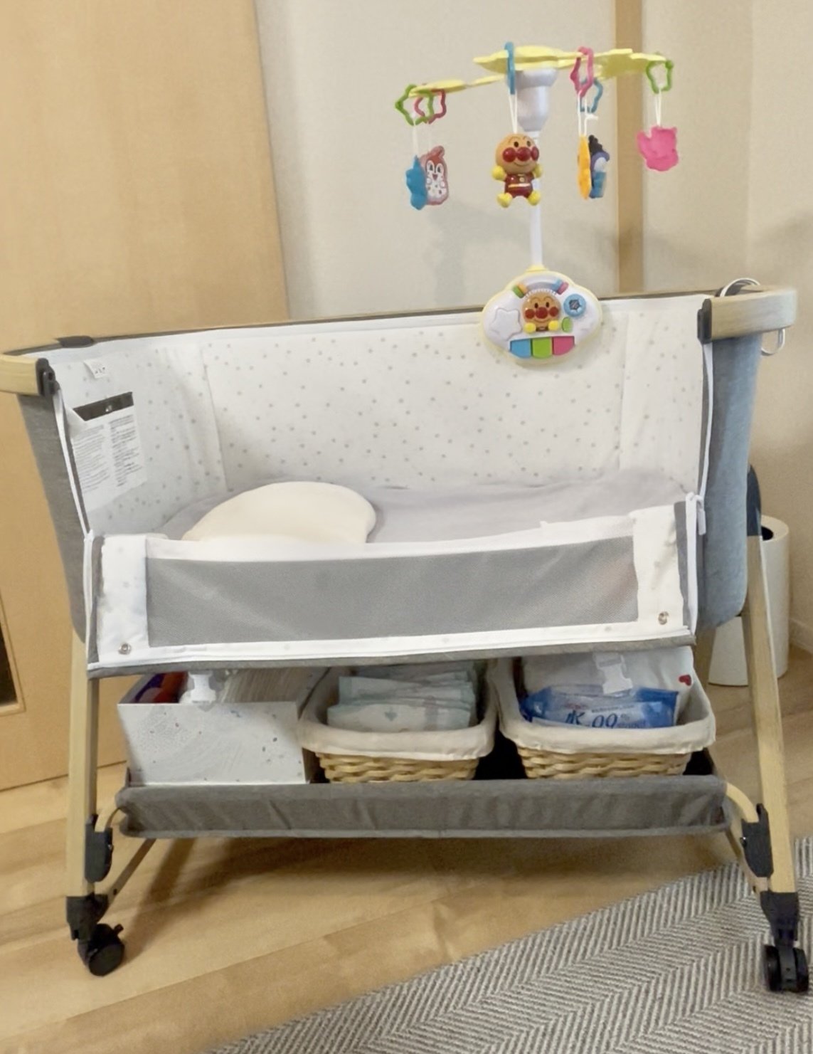 HZDMJのベビーベッドがとても使いやすくて便利なので紹介します。｜Aoao38
