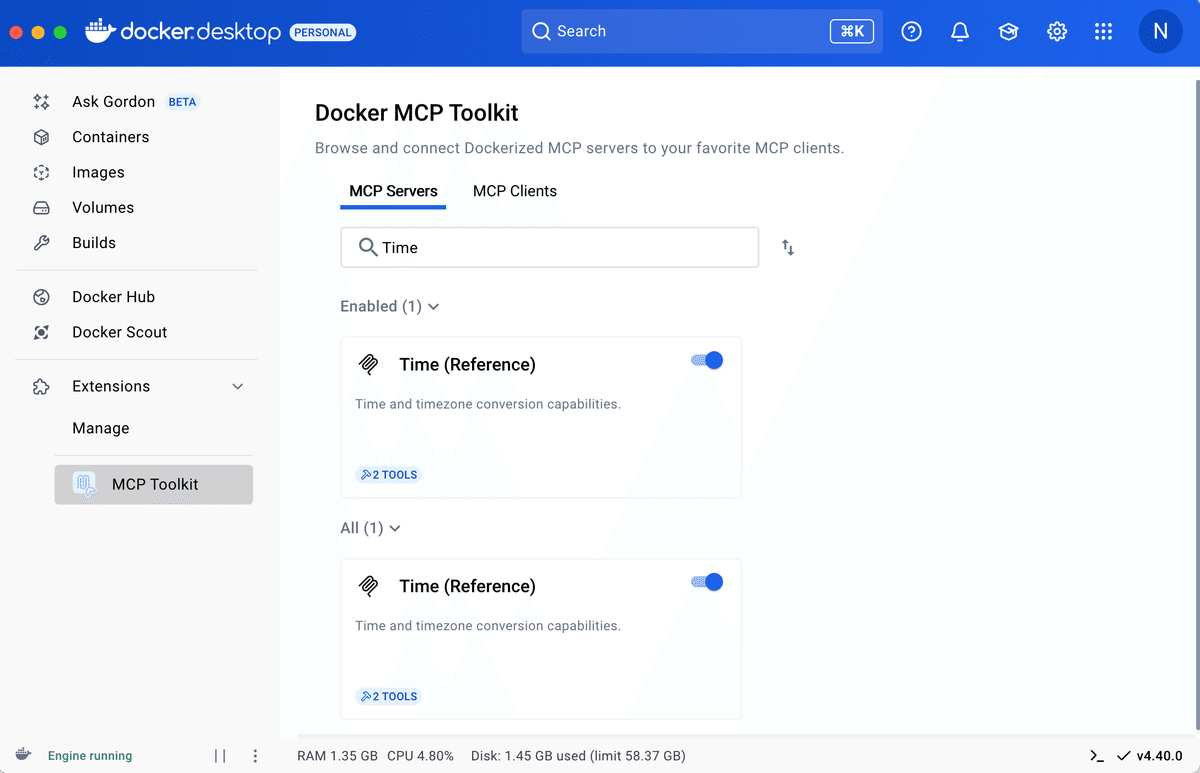 Docker MCP Toolkit を試す｜npaka