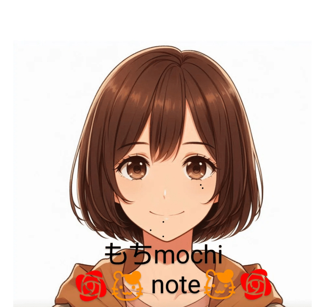 noteはじめました。もちmochiと申します。はじめてのnoteにどきどきしております。｜もち mochi