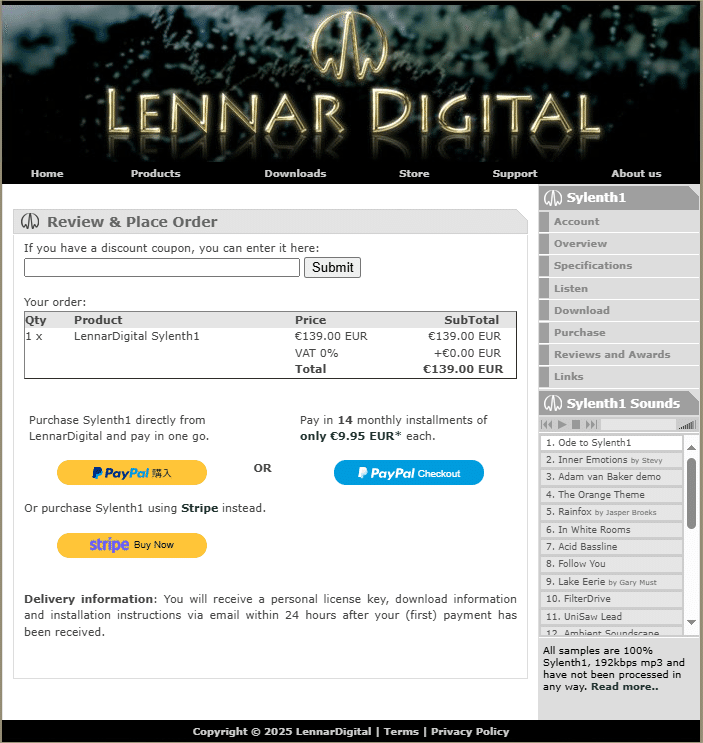 【VST】Sylenth1導入してみた｜SASU-K