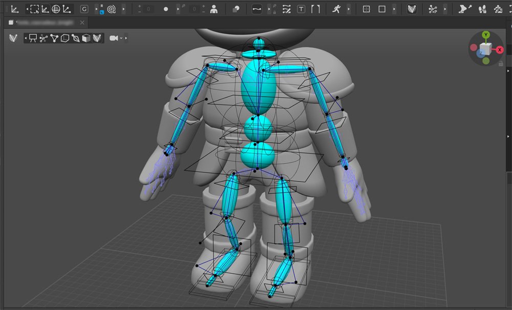 3DCG制作日記（第9回）Cascadeur覚え書き ① Blender（Auto-Rig Pro）⇔Cascadeur インポート ...