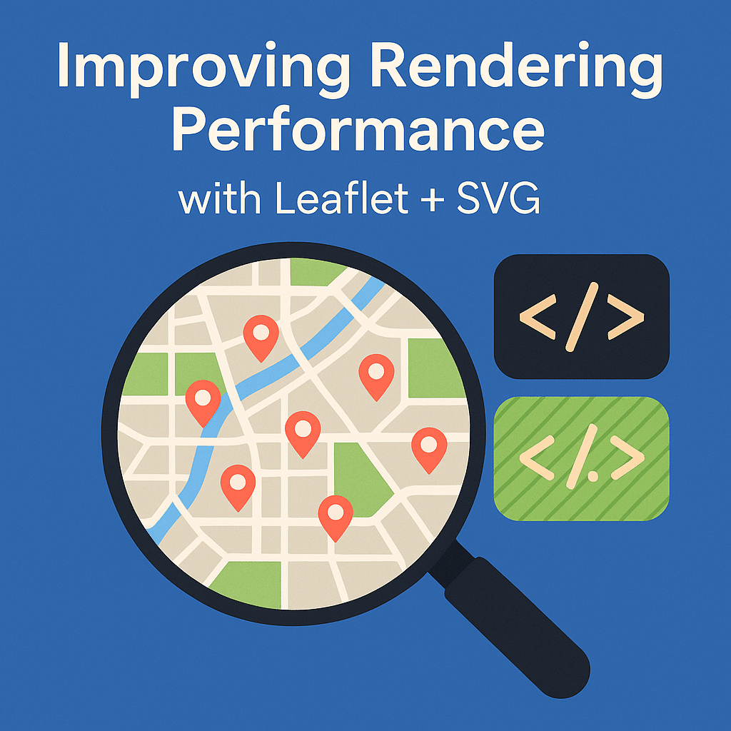 Leaflet + SVG の描画を高速化するための5つの実践テクニック｜LAplust Tech Blog