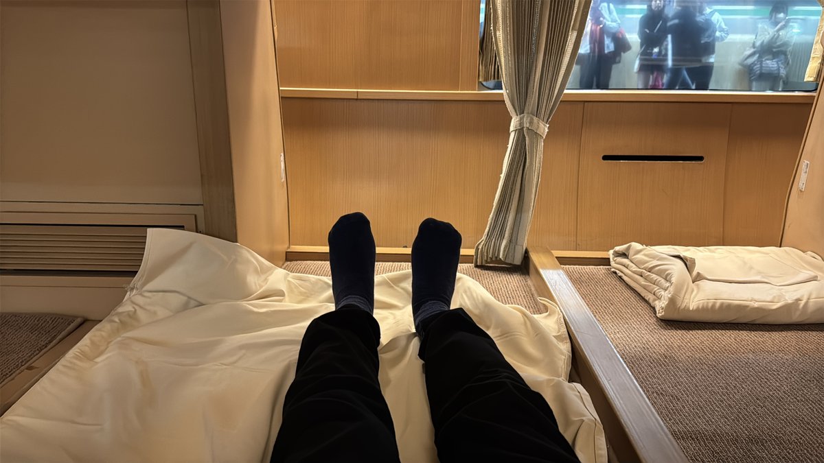 【ぼー旅シリーズ2】「ぼーっと」しながら『サンライズ瀬戸』のノビノビ座席に初めてのってみた！｜静田李庵(Sizuta-Rian)