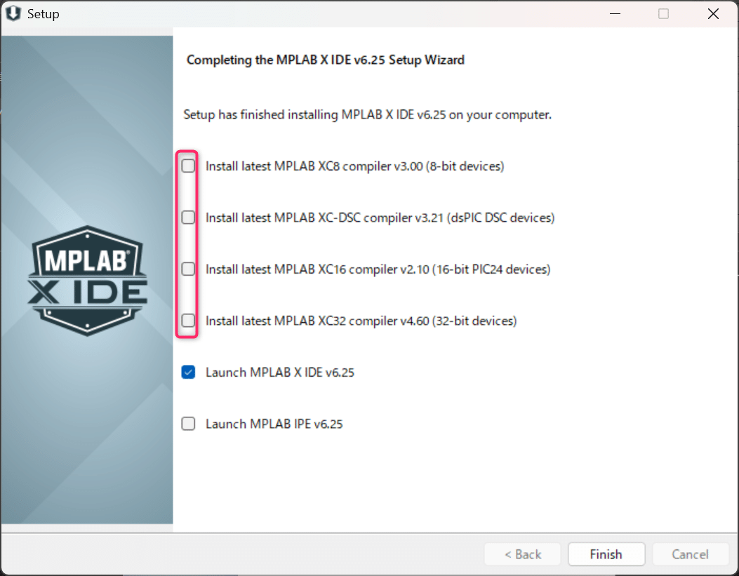 MPLAB X IDEインストールとXC8のインストール｜_m_watanabe