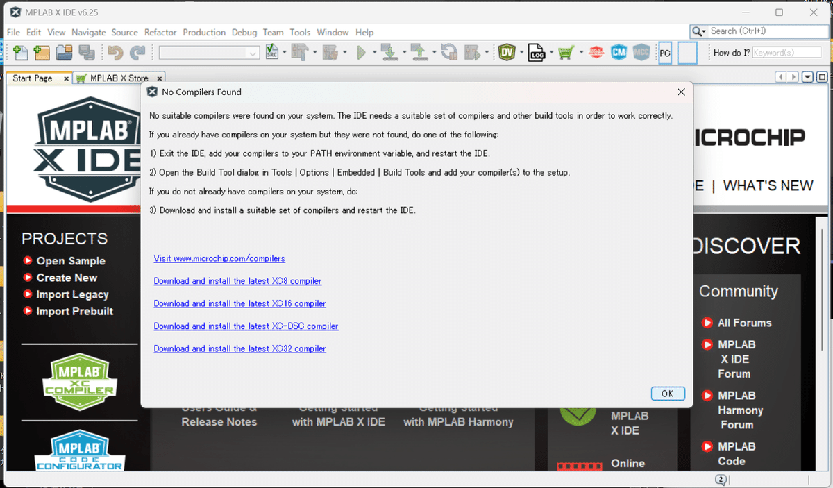 MPLAB X IDEインストールとXC8のインストール｜_m_watanabe