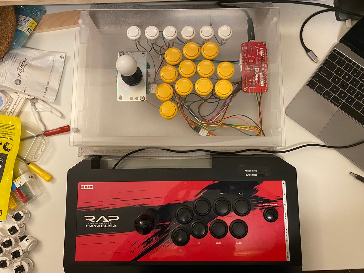 hitBOX Cross|Upを自作した｜kanetann