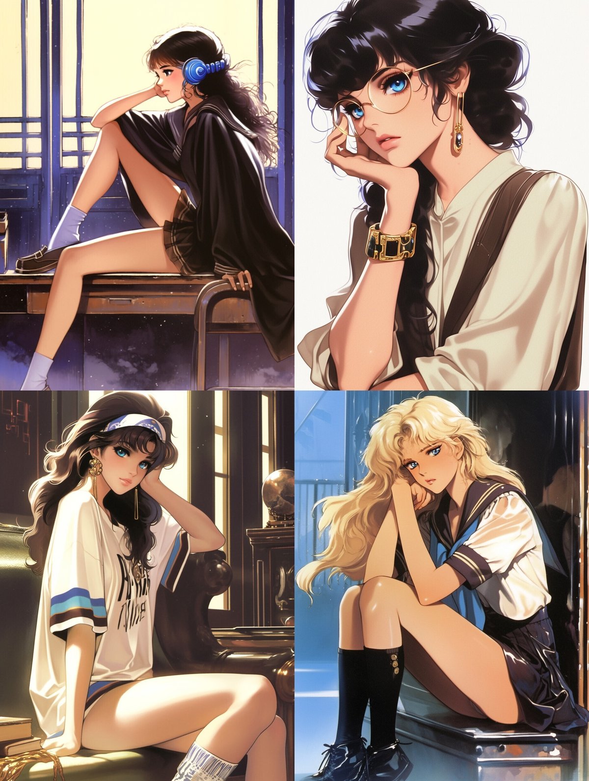 画像生成AI sref 図鑑 連番 029 1400～1449【無料有】｜ぐふとくく