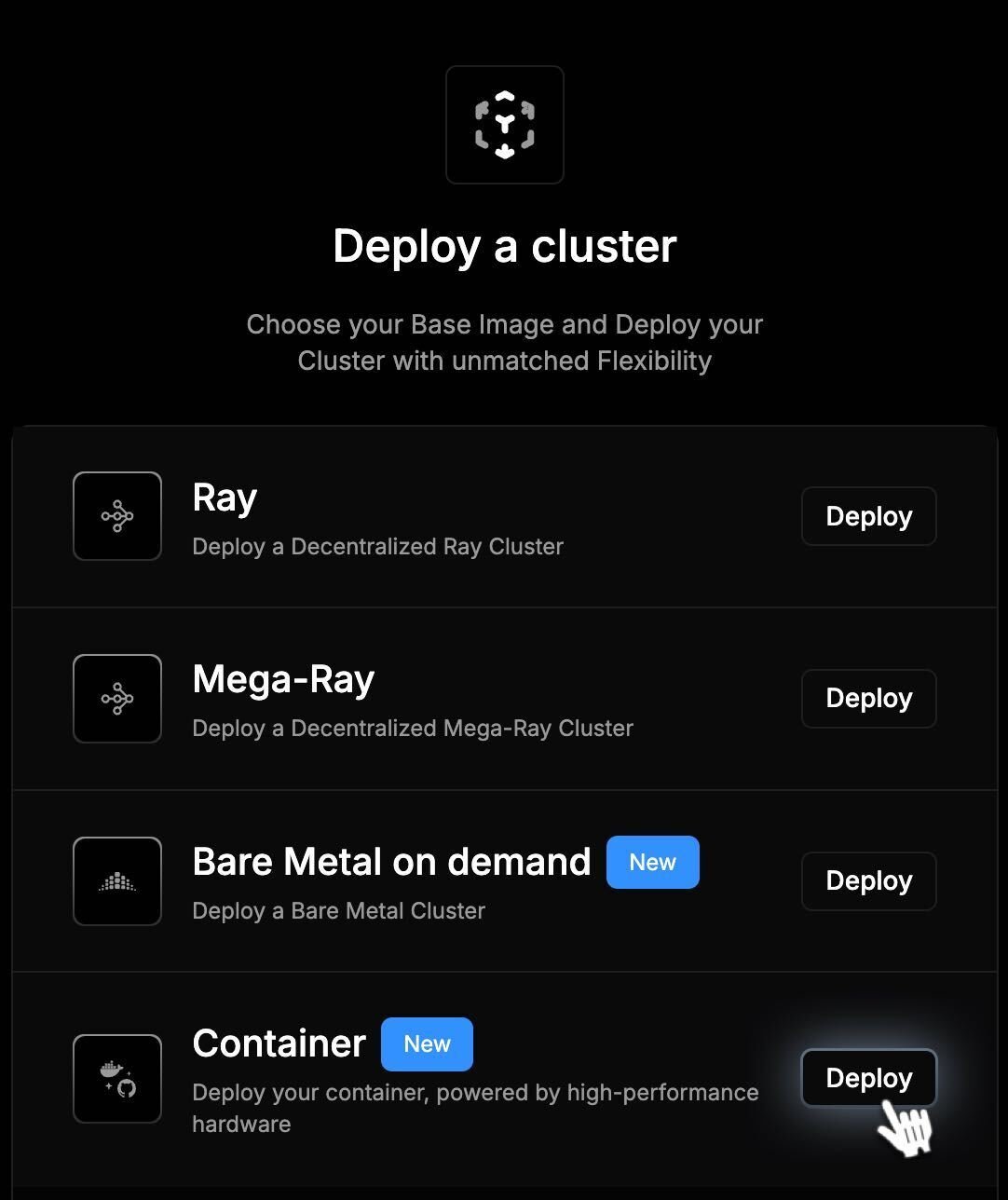 CaaS のデプロイ｜SOH@Python＆crypto