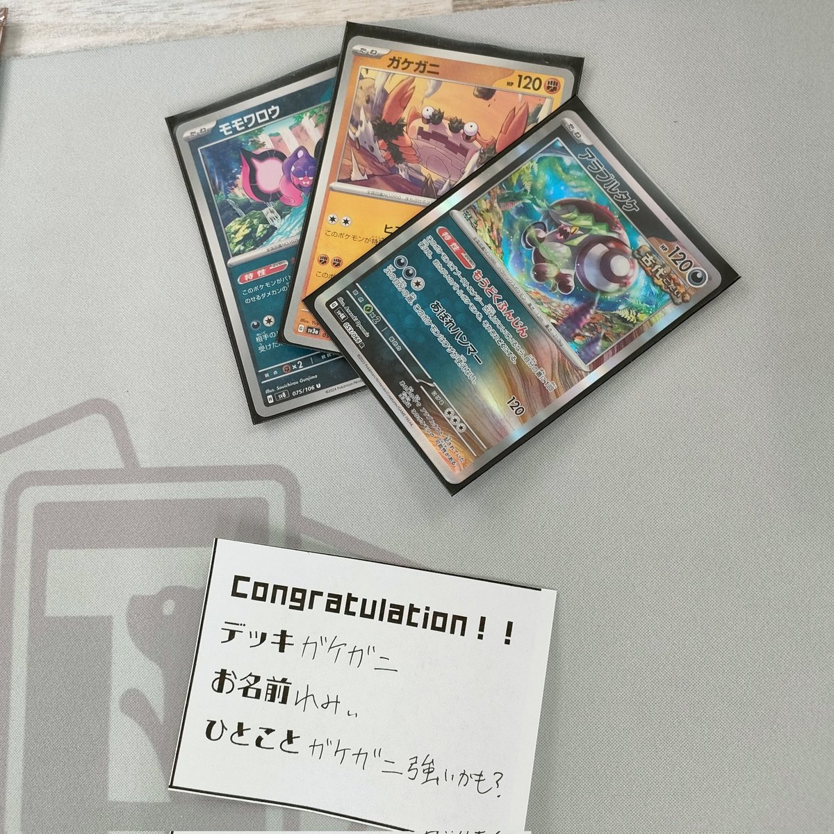 2025/5/16 19:30の部 ジムバトル開催結果｜TOYGER TCG