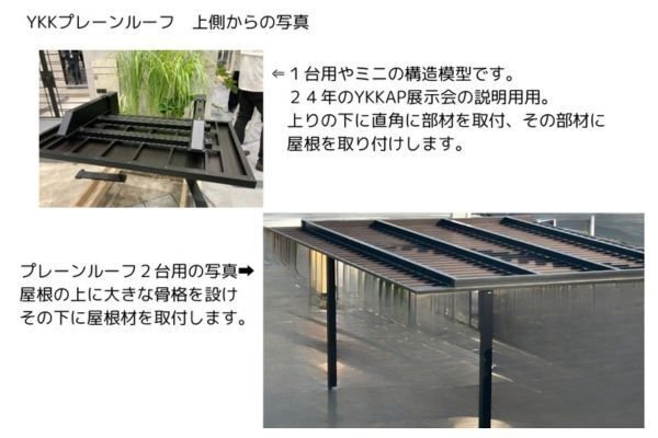 【アルミ屋根の構造について】YKKAPプレーンルーフ・三協アルミカーポートFⅡ（エフツー）・LIXILカーポートSC｜エクスガーデンナビ(エクステリアとガーデンのお店)