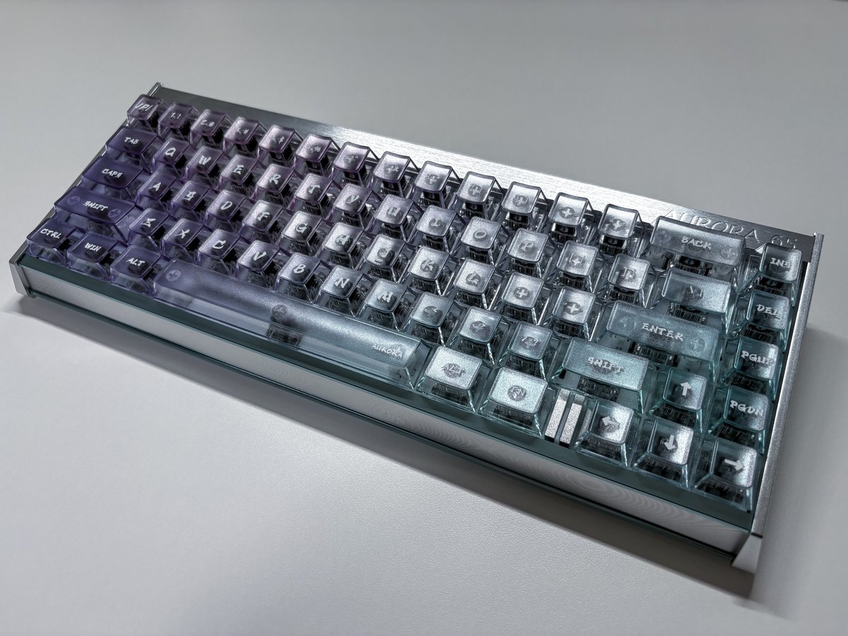 【IPI AURORA65】綺麗でかわいい！ラピッドトリガーキーボードレビュー｜しろちゃんねる