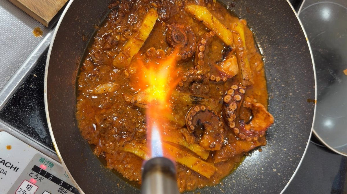 【おうちで絶品アレンジタコス！新感覚のメキシカンタコス『タコのアルパストール🌮🐙』】｜taco_sta_gram