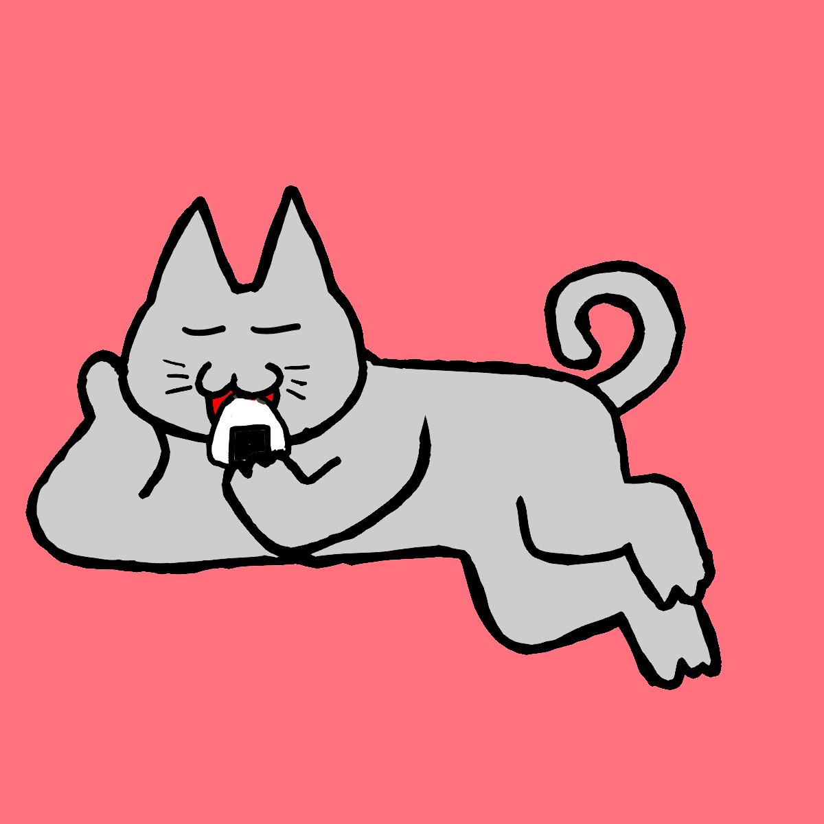 おにぎり ねこ｜48 risu