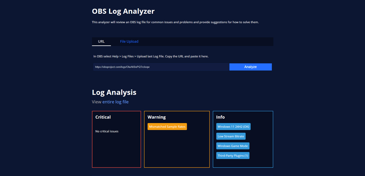 OBSの簡易診断機能について｜みなみ