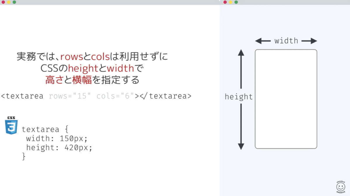 032 HTMLのテキストボックスの利用方法 【textareaタグ編】｜吉澤なの