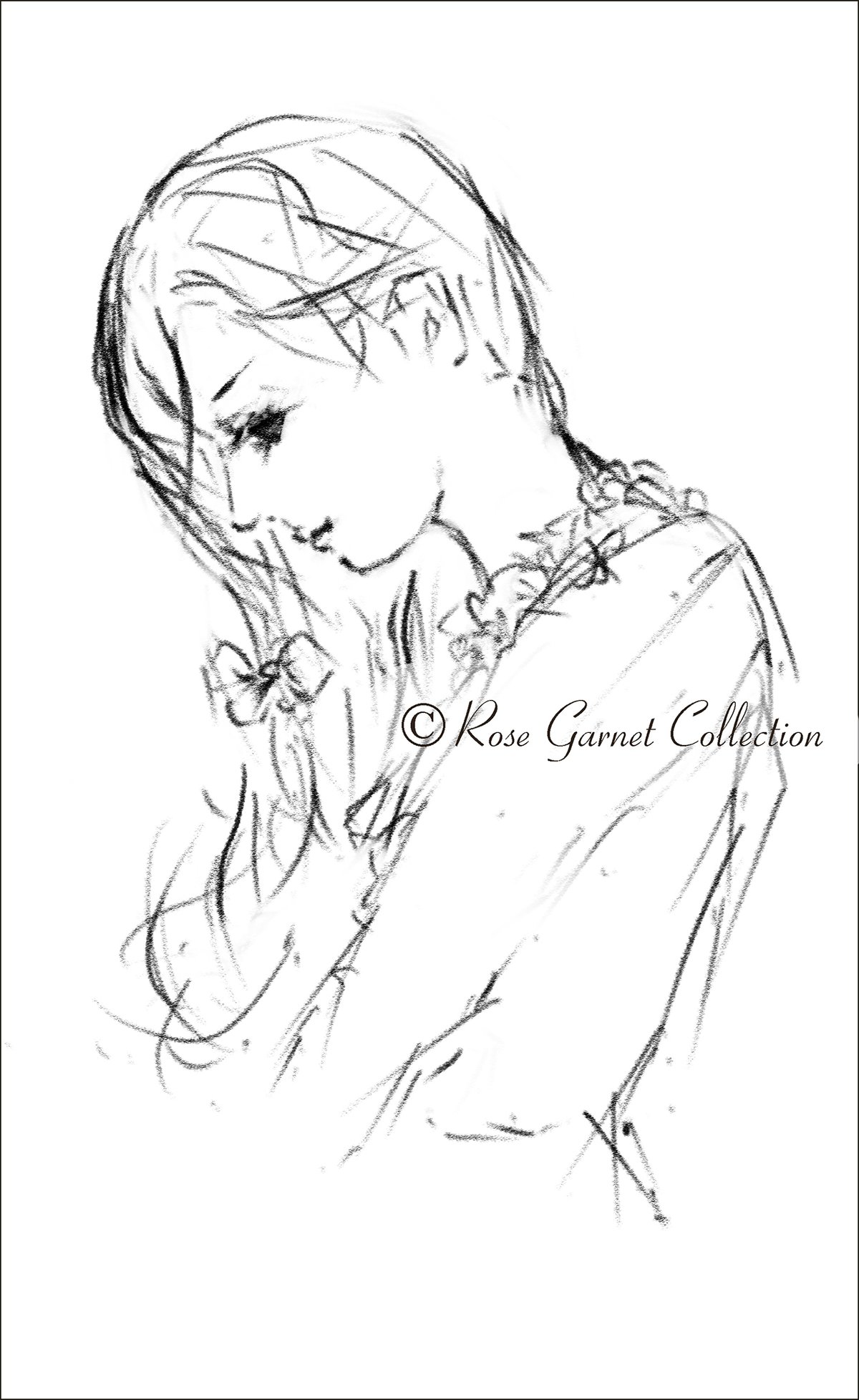 Present：my illustration｜Rose Garnet