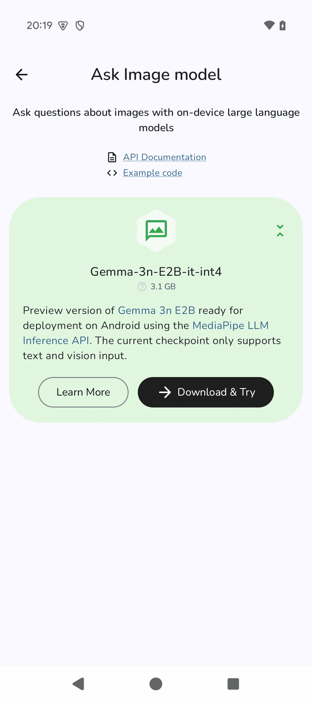 Android で Gemma-3n を試す｜npaka