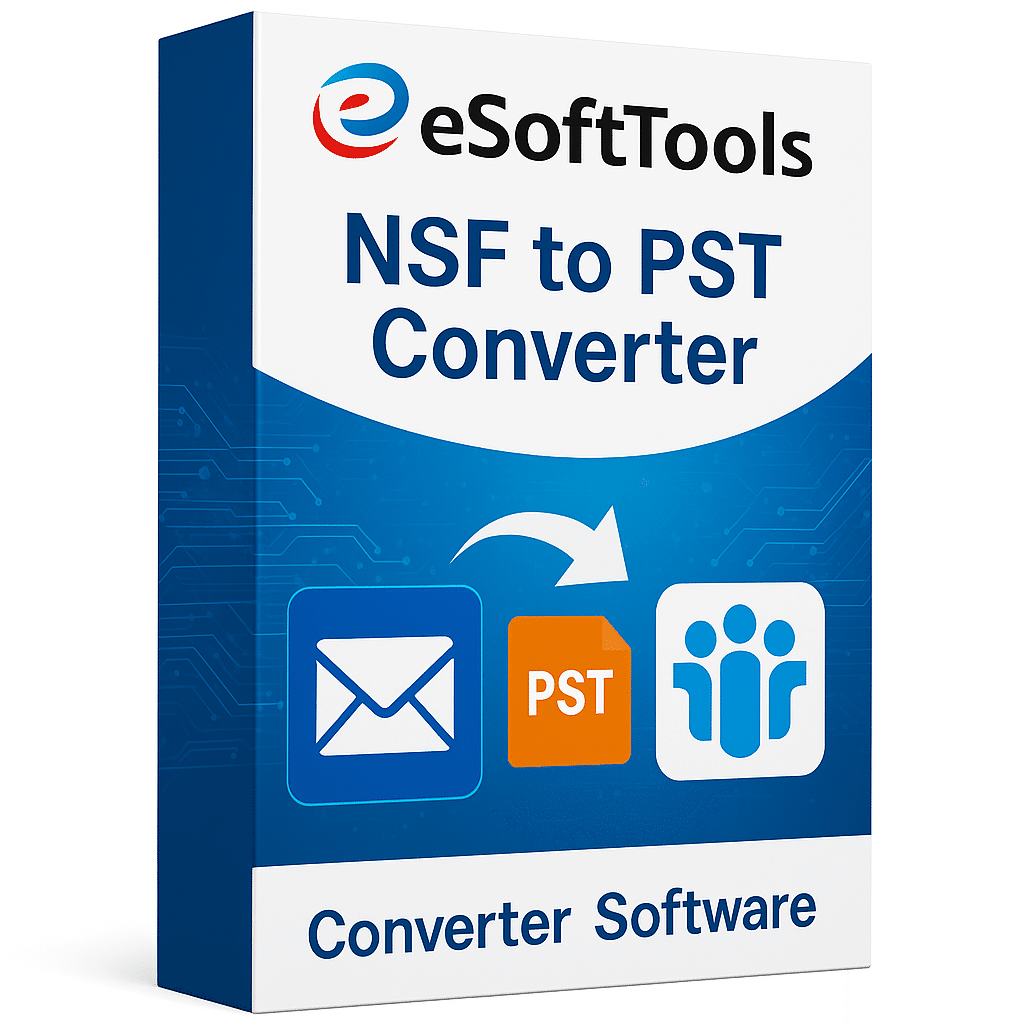 NSF ファイルを PST にインポートする方法は?｜eSoftTools NSF to PST Converter Software