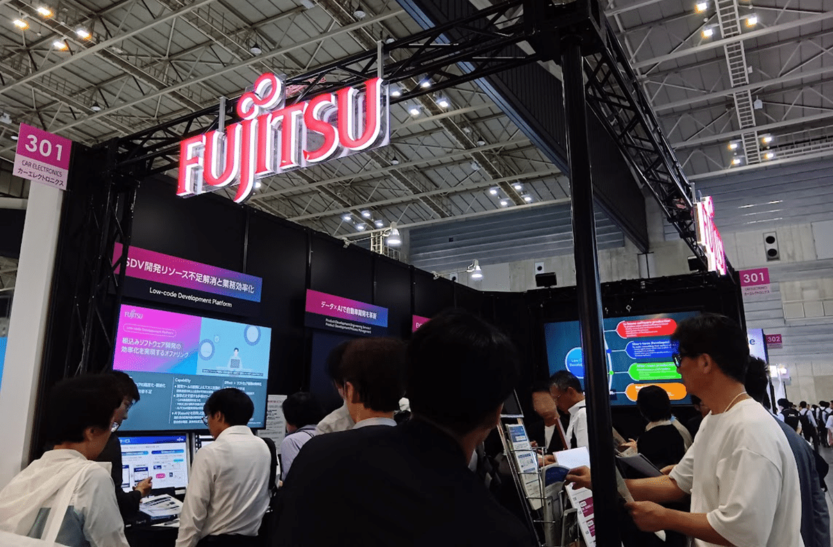未来のクルマづくり・モビリティ社会の進化を「データ×AI」で実現！人とくるまのテクノロジー展 2025 富士通ブースをご紹介｜富士通 広報note