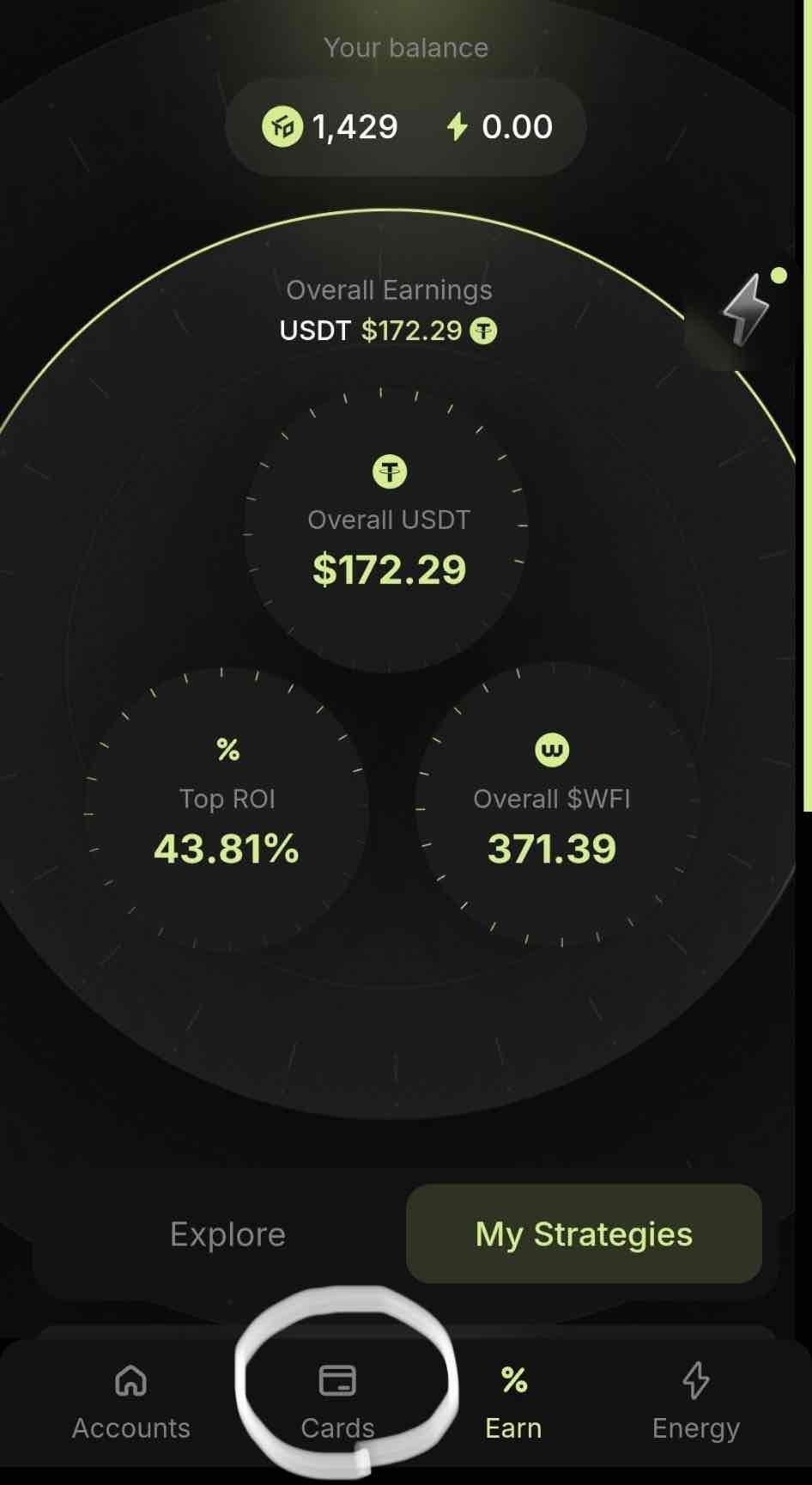 WeFi Card をActiveにしよう｜少額でエアドロ