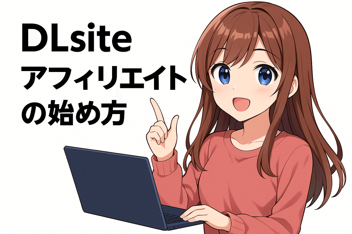 【超基礎】DLsiteアフィリエイトの始め方｜初心者でもできるブログ＆SNS収益術！｜DLsiteハックマン＠DLsiteアフィリエイトのアイディア売ります