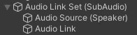 Audio Link を使いたい｜ひろ