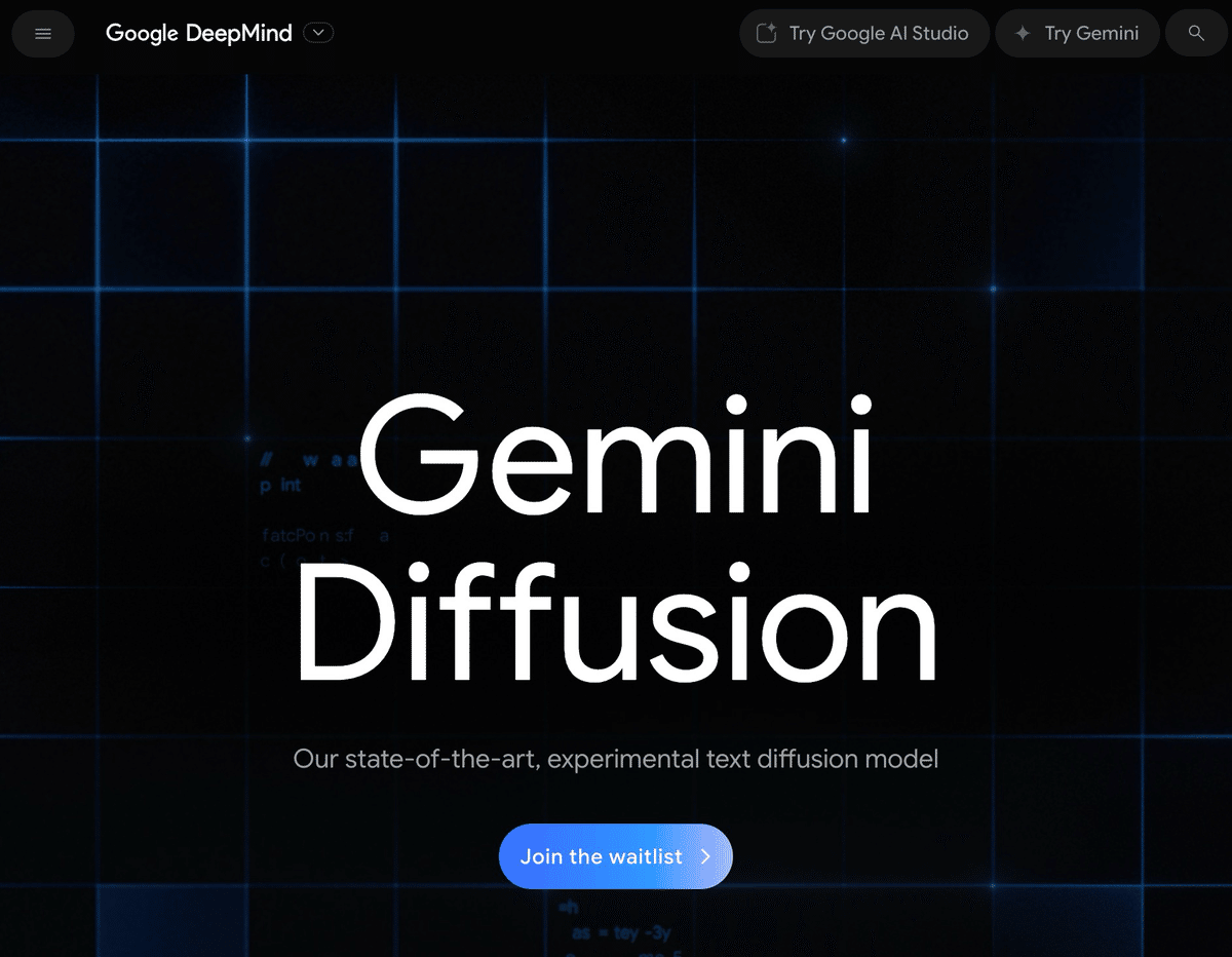 🚀Gemini Diffusionとは？Googleが挑む“生成AIの次の一手”🧠｜yo4shi80