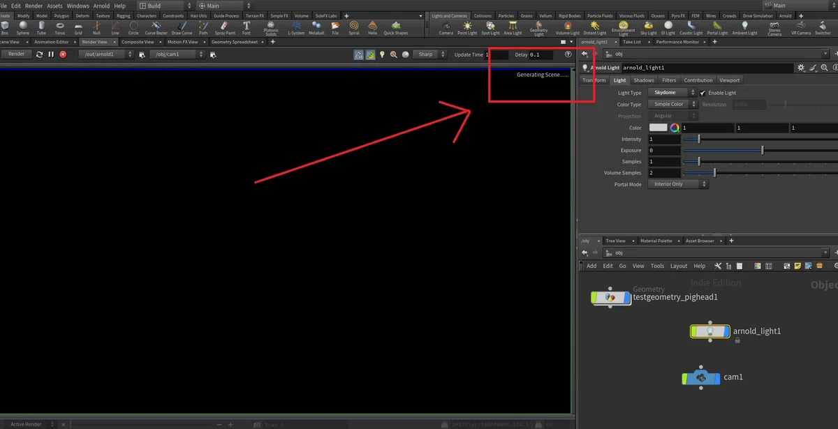 Notes and solutions when Arnold HtoA is not available in Houdini 20.5 ...