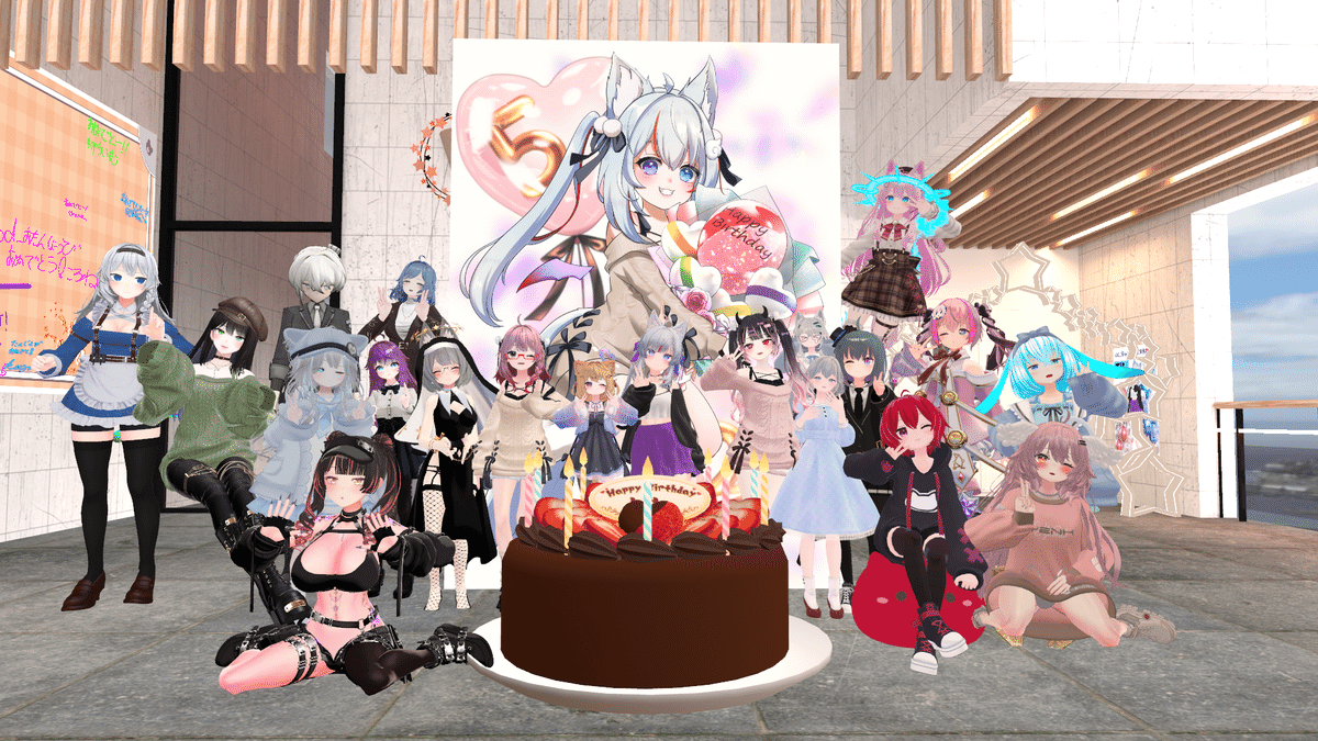 【VRChat】HAPPY BIRTHDAY🎈｜Sonoty.H