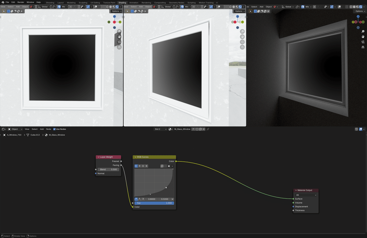 Blender用の建築ガラスマテリアルはコレが一番いい｜堀江優太｜Yuta Horie